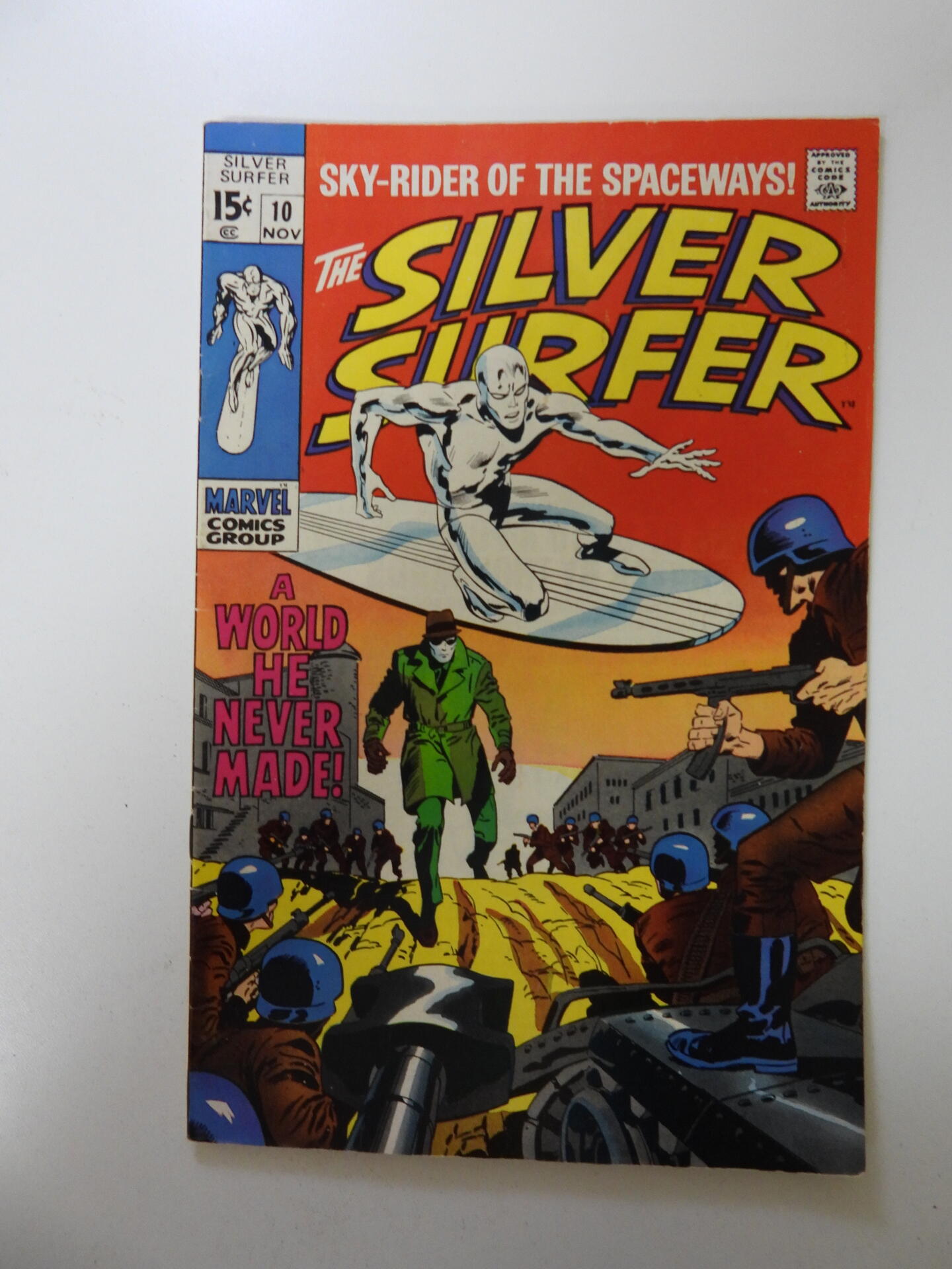The Silver Surfer #10 (1969) VF- condition | Comic Books - Silver Age ...