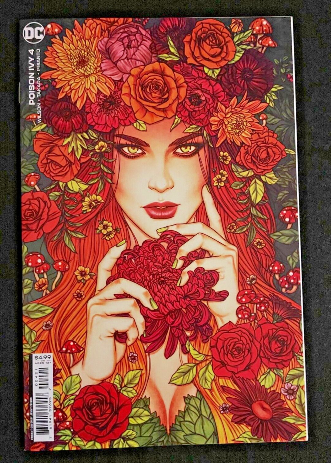 Poison Ivy #4 2022 - Jenny Frison Variant | Comic Books - Modern Age ...