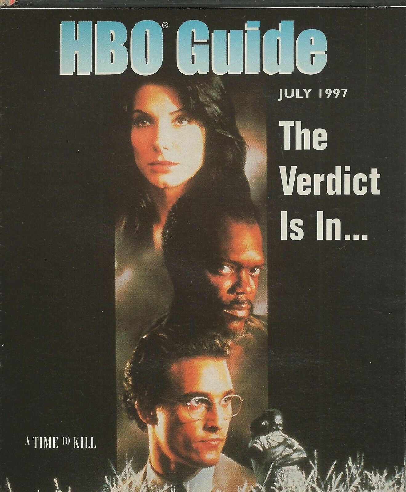 ORIGINAL Vintage July 1997 HBO Guide Magazine A Time To Kill | Comic ...
