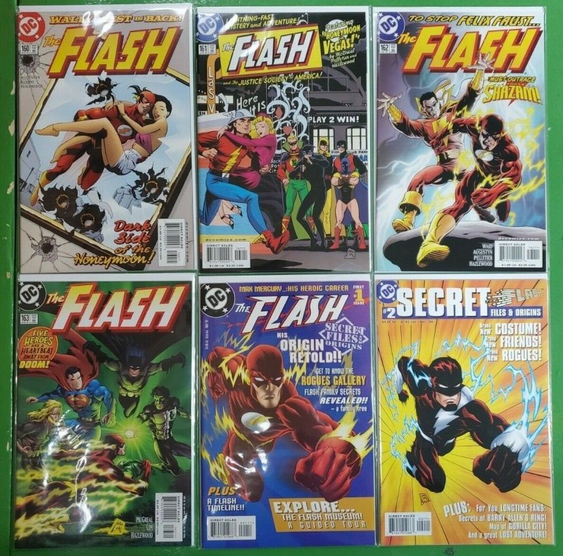 Flash Vol.2 # 142-163 + Annuals Specials 29 Comic Run Lot Mark Waid DC ...