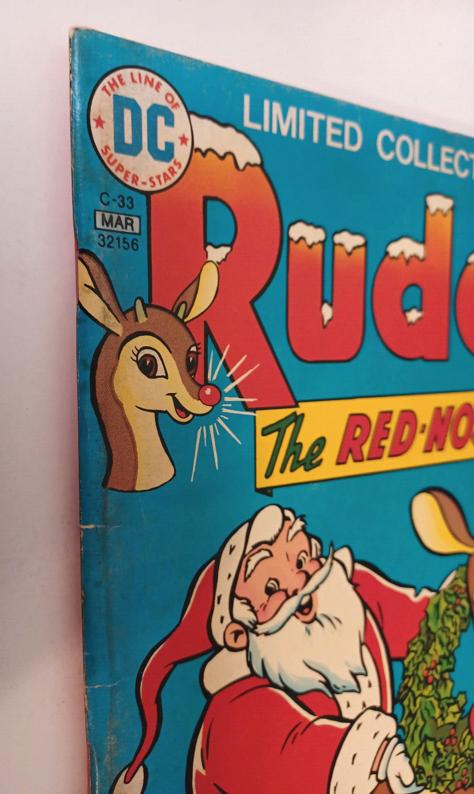 Rudolph Red-Nosed Reindeer Treasury Edition C-33- 10x14" Oversized ...