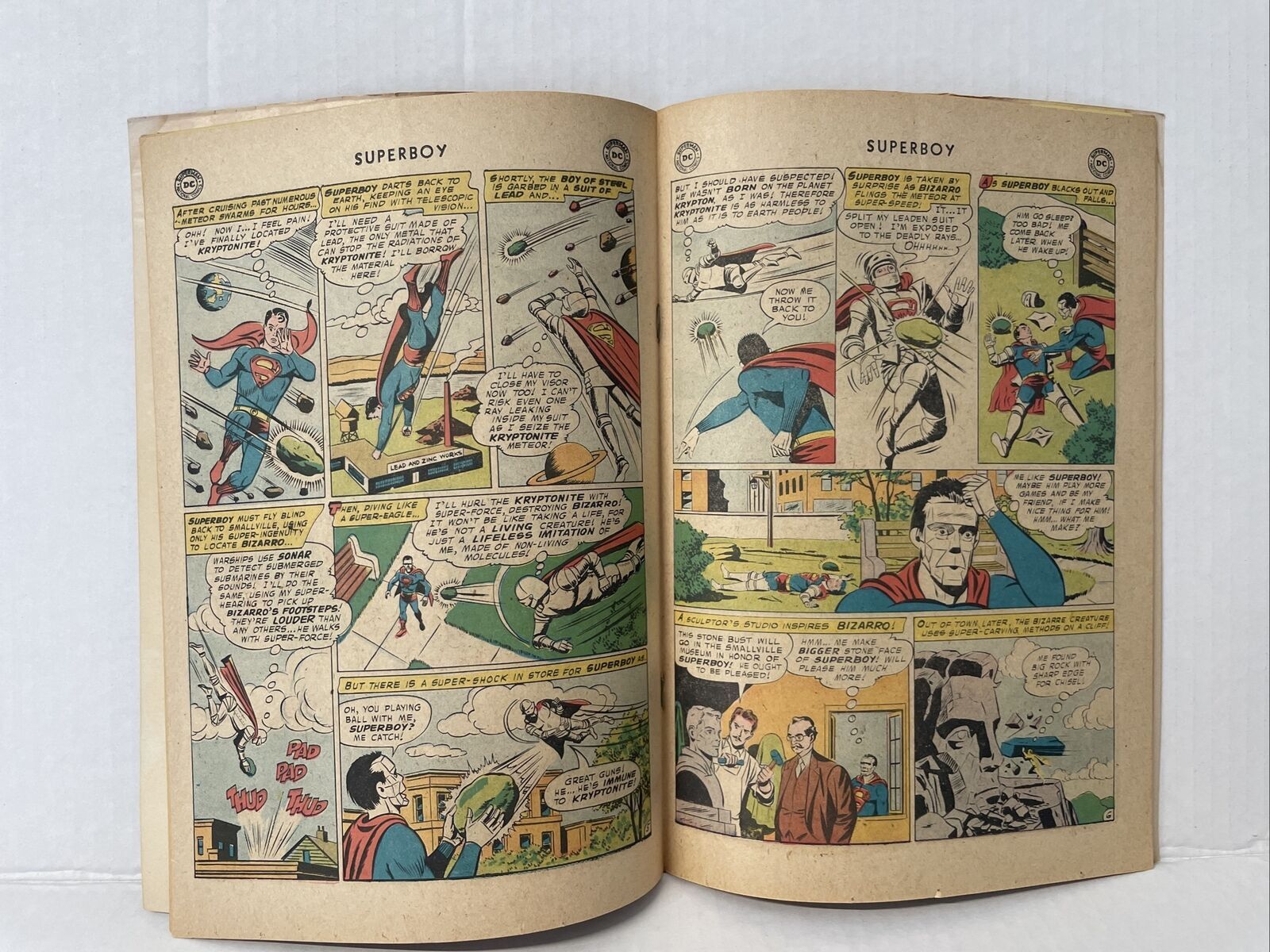 Superboy #68 1st Appearance Bizarro VG | Comic Books - Silver Age, DC ...