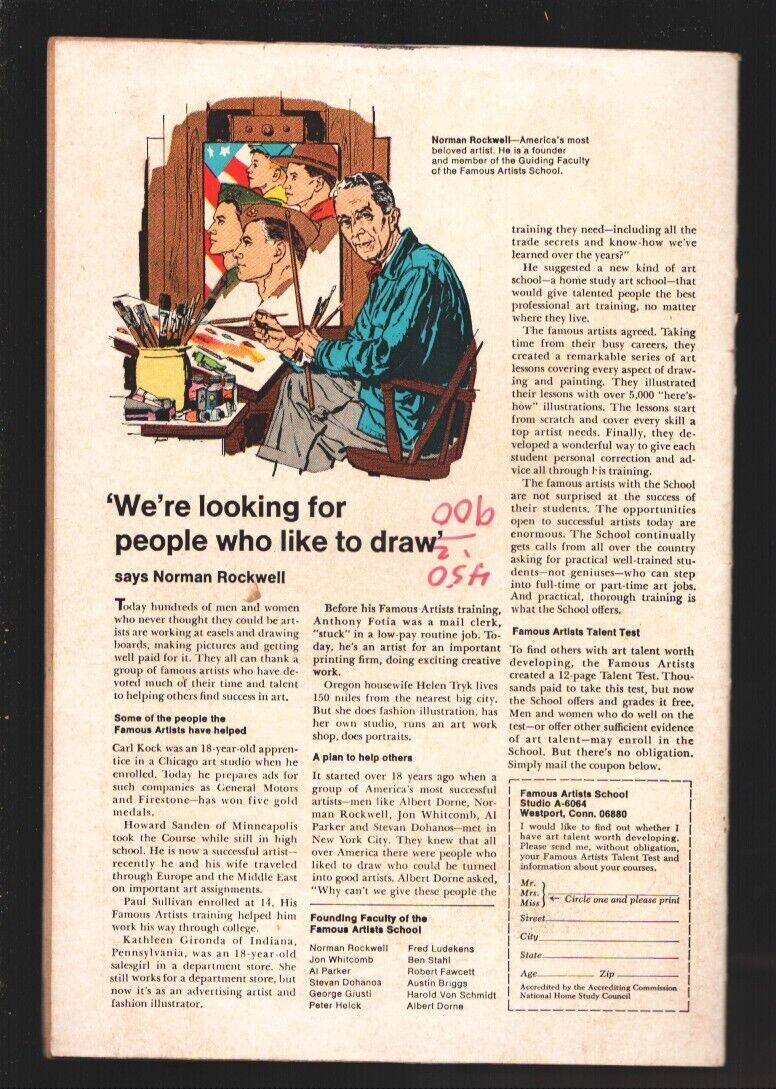 Pep # 231 1969-Drive-In restaurant cover-Carhop-ice cream-Archie ...