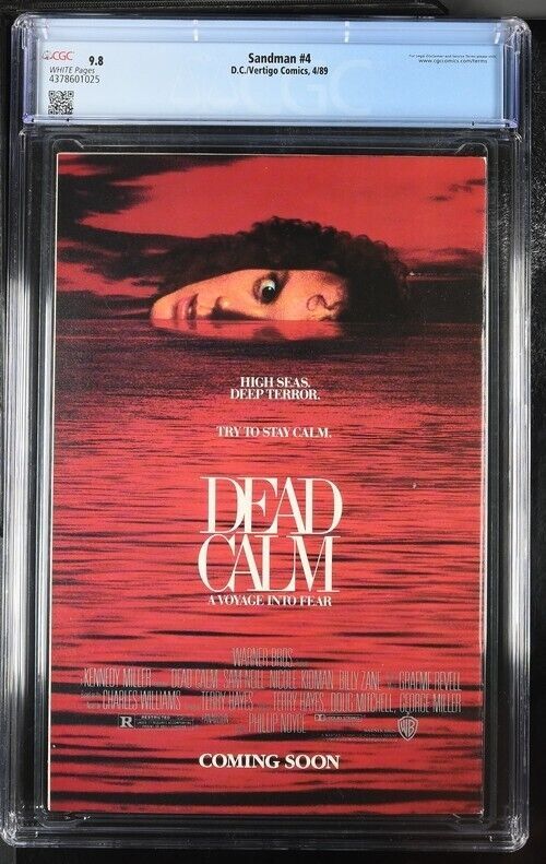 Sandman #4 CGC 9.8 1st Lucifer Morningstar Etrigan the Demon White ...