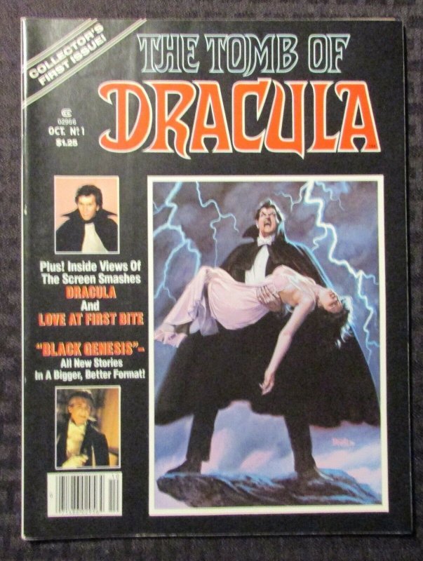 1979 Tomb of Dracula Magazine #1 FVF 7.0 Gene Colan | Comic Books ...