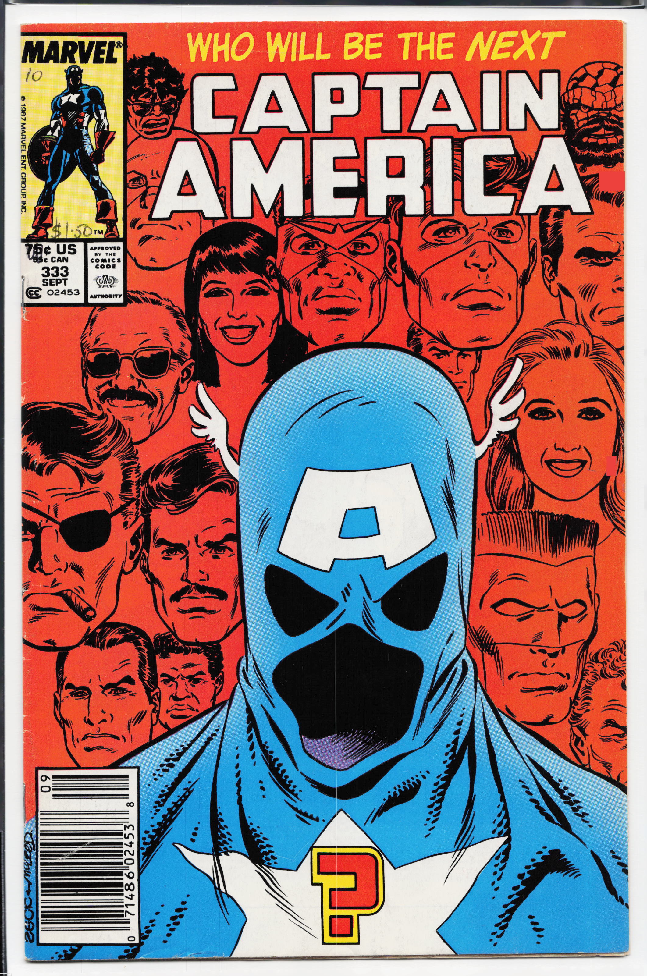 Captain America #333 (1987) Captain America [Key Issue] | Comic Books ...