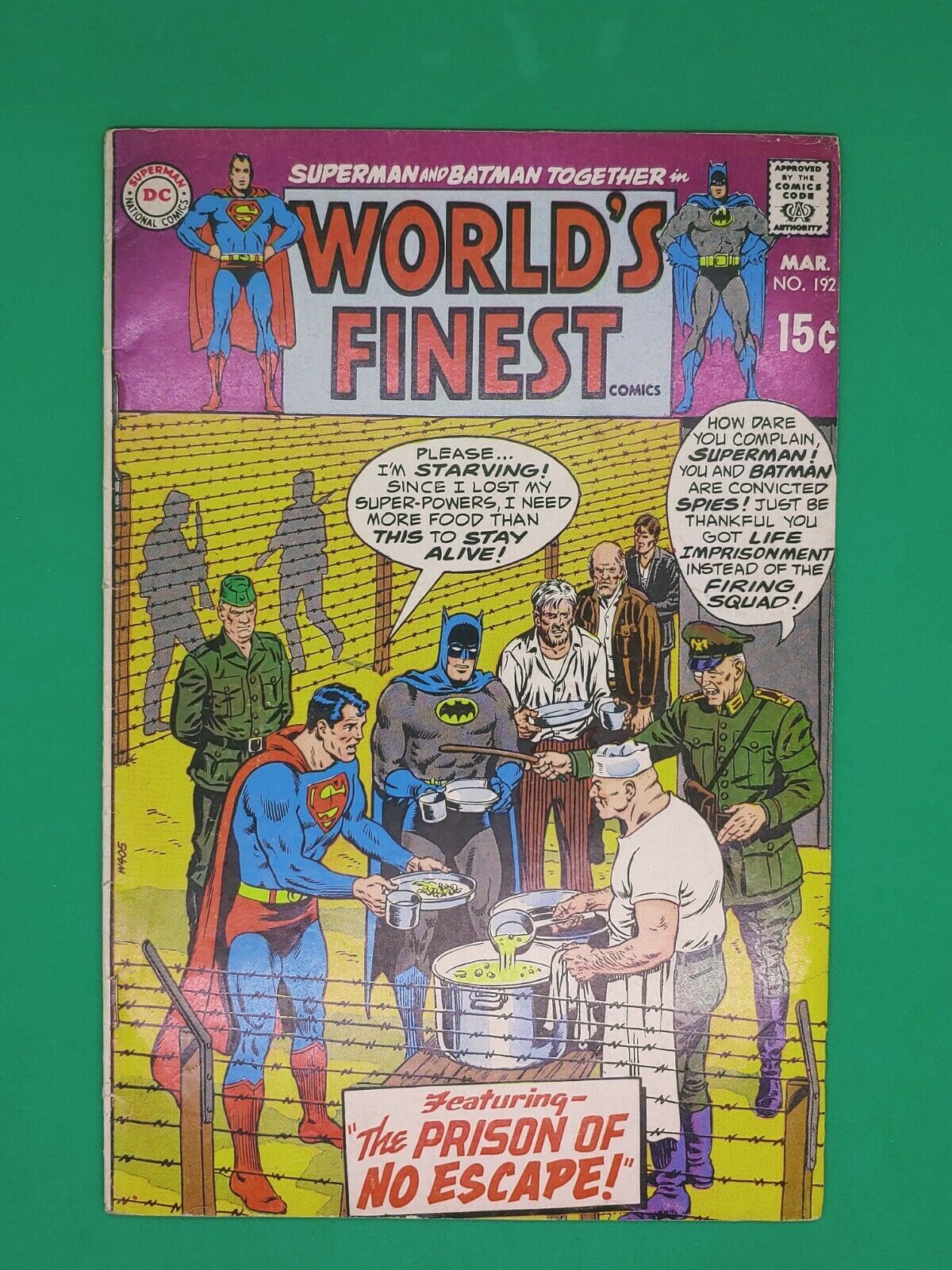 World's Finest #192 Superman and Batman: "The Prison of No Escape!" FN+ ...