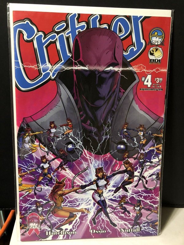 Critter #4 (OF 4) OCT 2015 Fico Ossio Cover a Aspen BIG DOG INK Comic ...