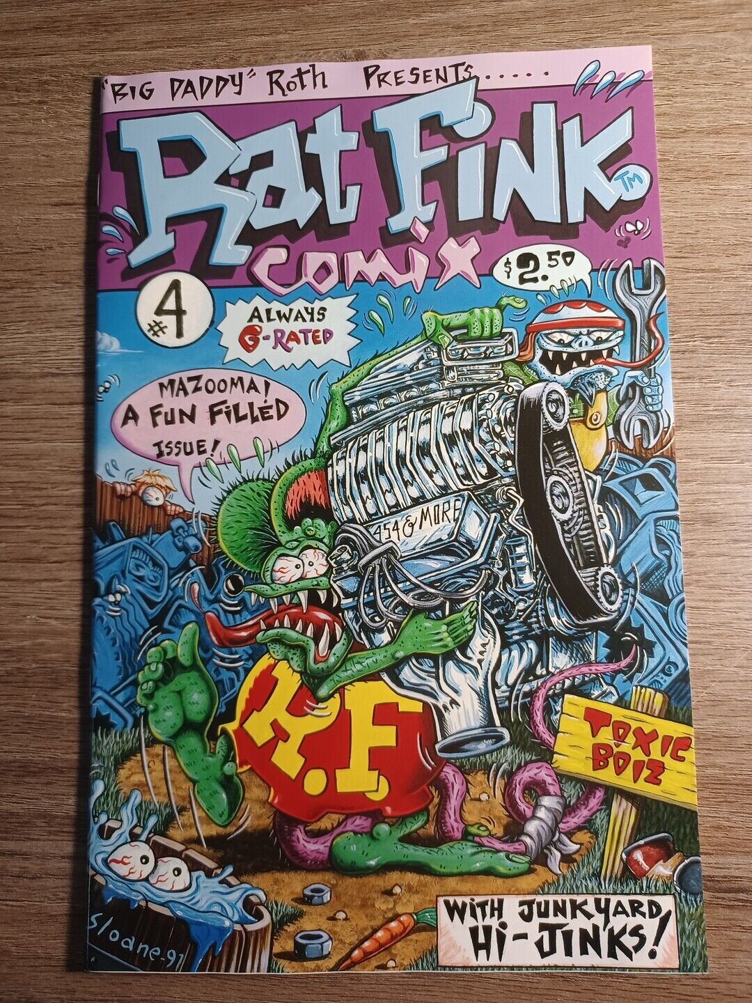 Rat Fink Comix #4 NM HTF Underground Comic | Comic Books - Modern Age ...