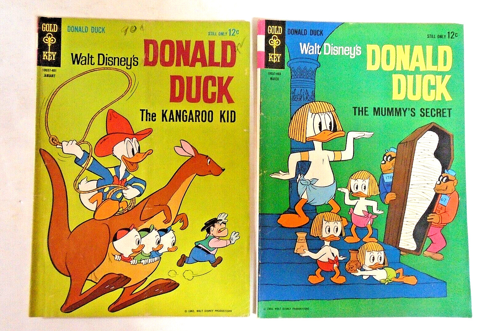 *Donald Duck (Gold Key) #90-99 Overstreet Guide $113.50 10 Books ...