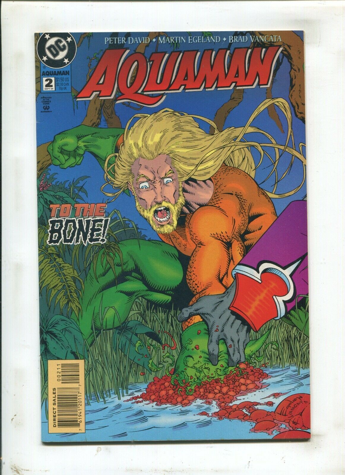 Aquaman #2 - Aquaman Loses His Hand! (8.0) 1994 | Comic Books - Modern ...