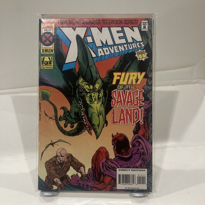 X-Men Adventures 12 Season 2 1995 Comics Marvel Fury of The Savage Land ...