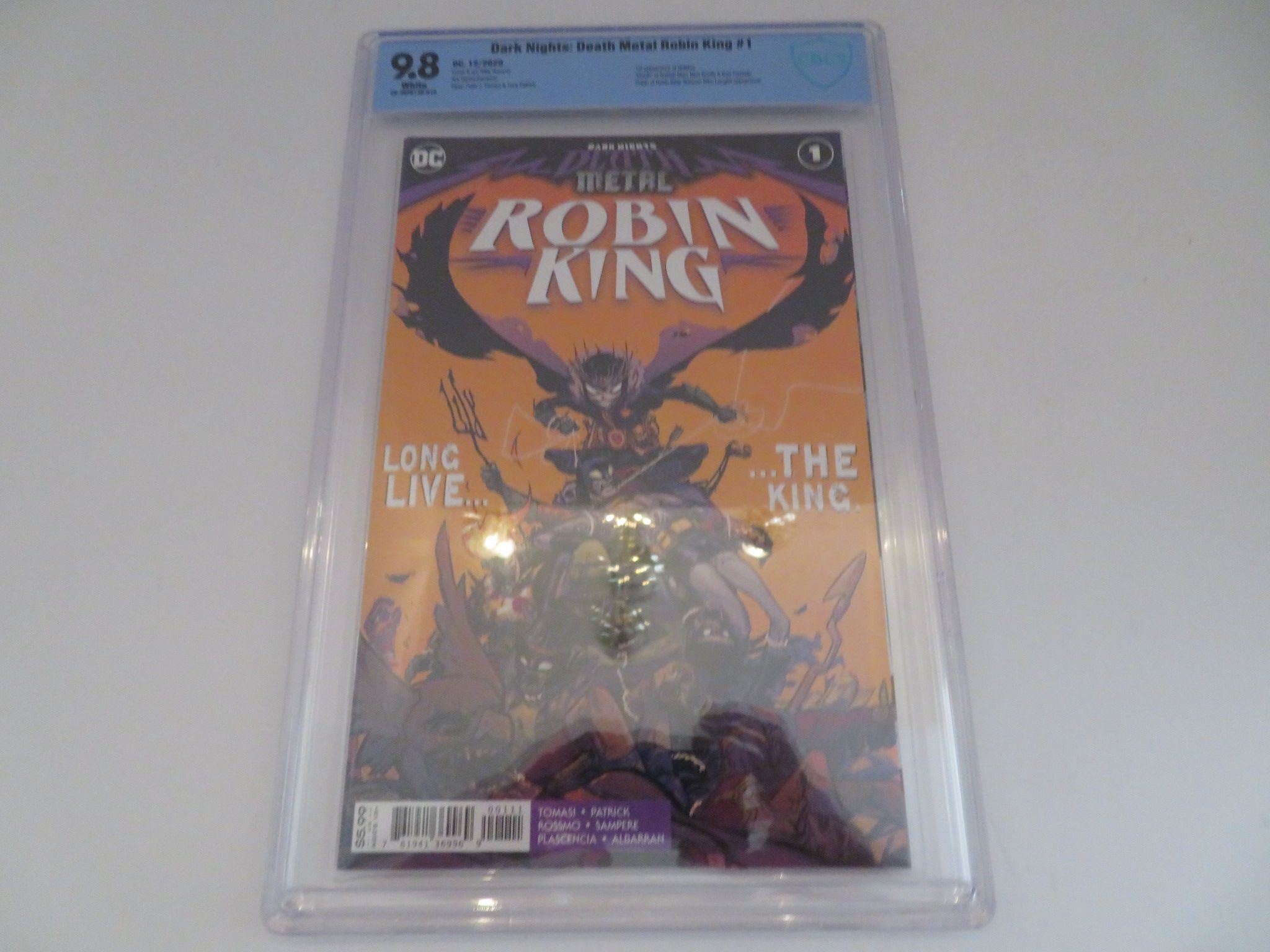DC Dark Nights: Death Metal Robin King (2020)Quietus CBCS Grade 9.8 ...