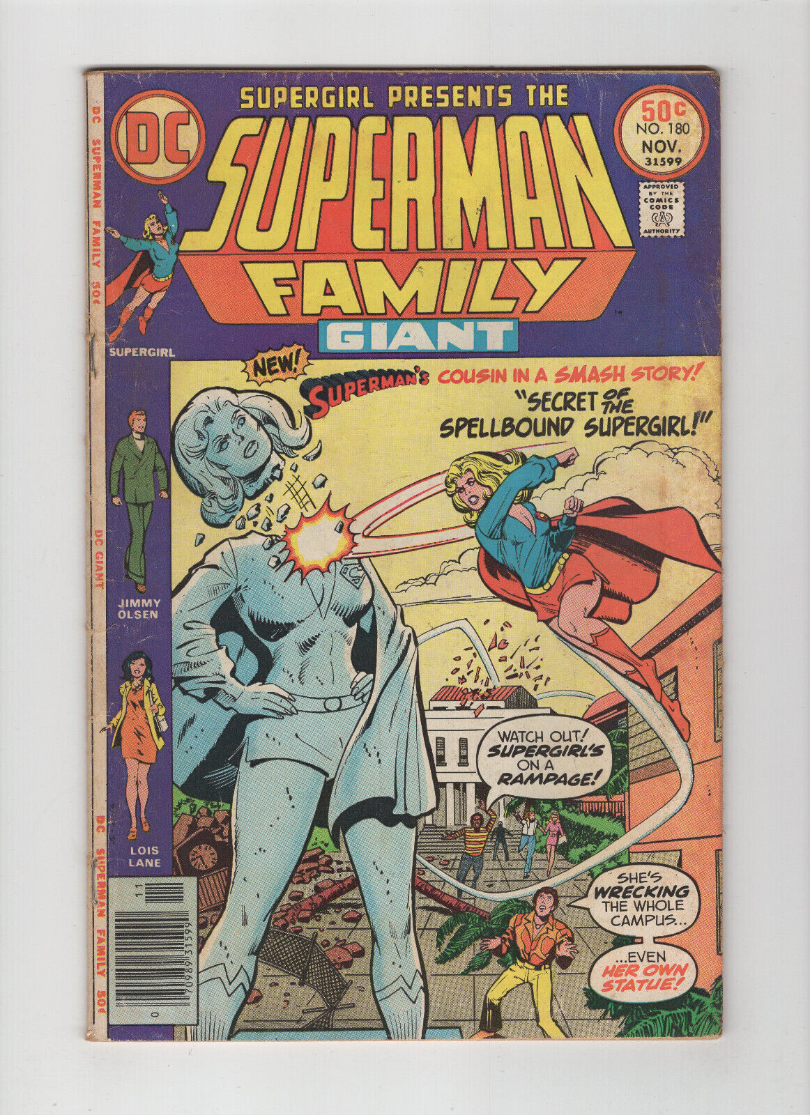 Superman Family Giant #180 (DC Comic, 1976) Low Grade | Comic Books ...