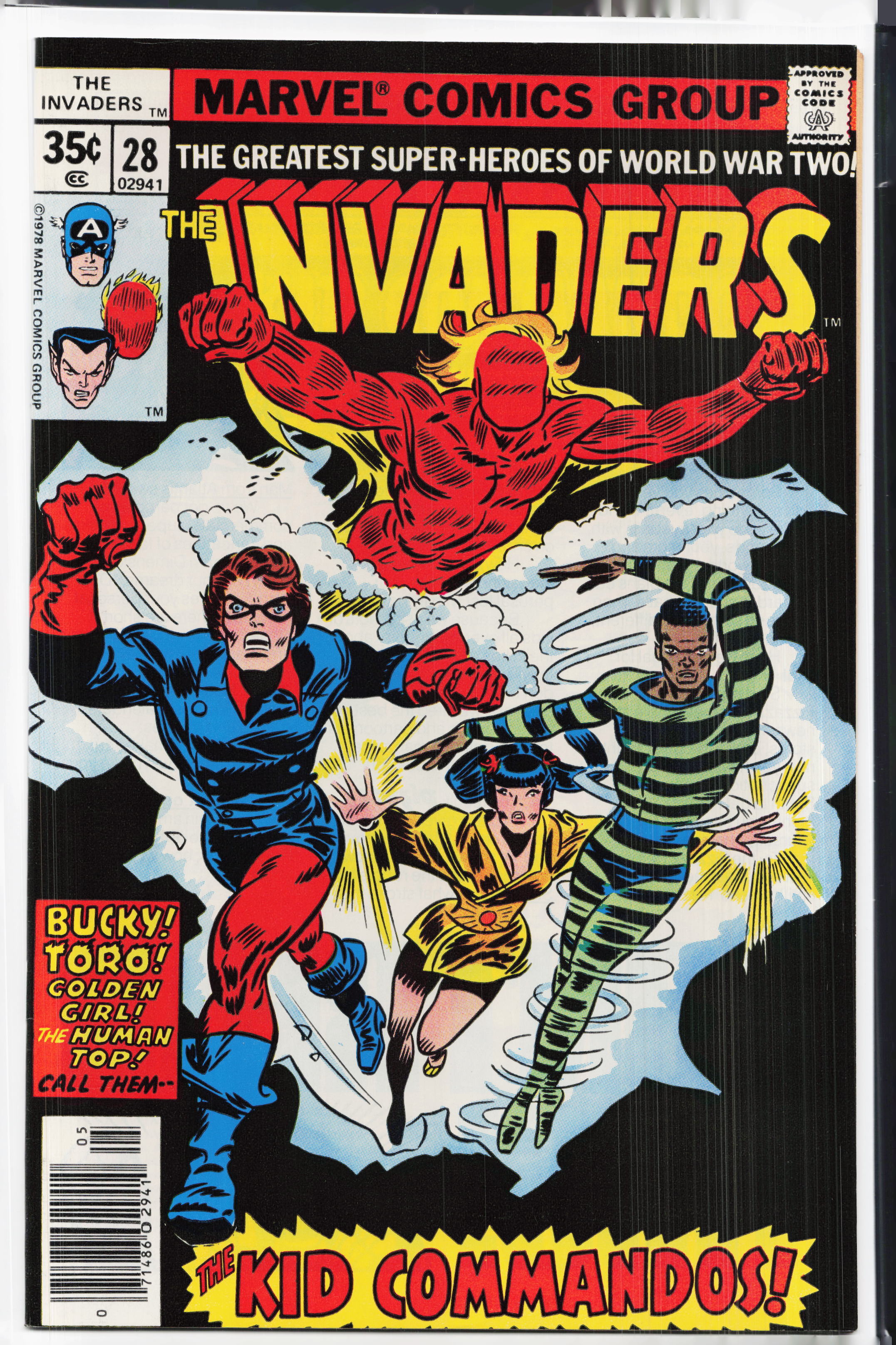 The Invaders #28 (1978) The Invaders | Comic Books - Bronze Age, Marvel ...