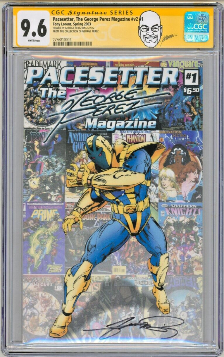 George Perez Collection Copy ~ CGC SS 9.6 Pacesetter #1 Pérez Cover Art | Comic Books - Modern ...