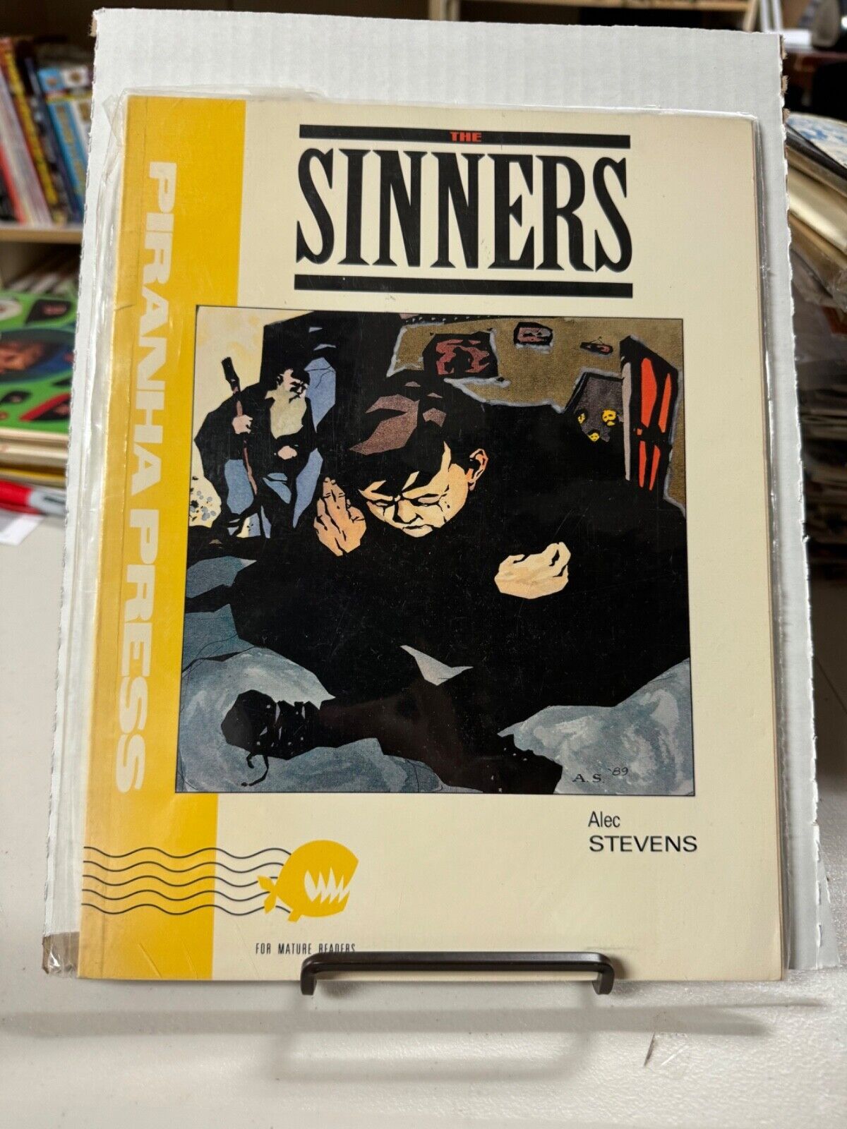 The Sinners Graphic Novel (1989) Alec Stevens, Piranha Press TPB ...