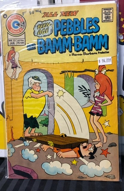 Pebbles and Bamm-Bamm #23 (1975) | Comic Books - Bronze Age, Charlton, Humor/Satire / HipComic