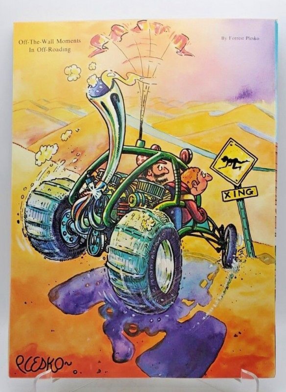 CARtoons Magazine July 1979 w/ both IRON-ONS, Cartoons for the car ...