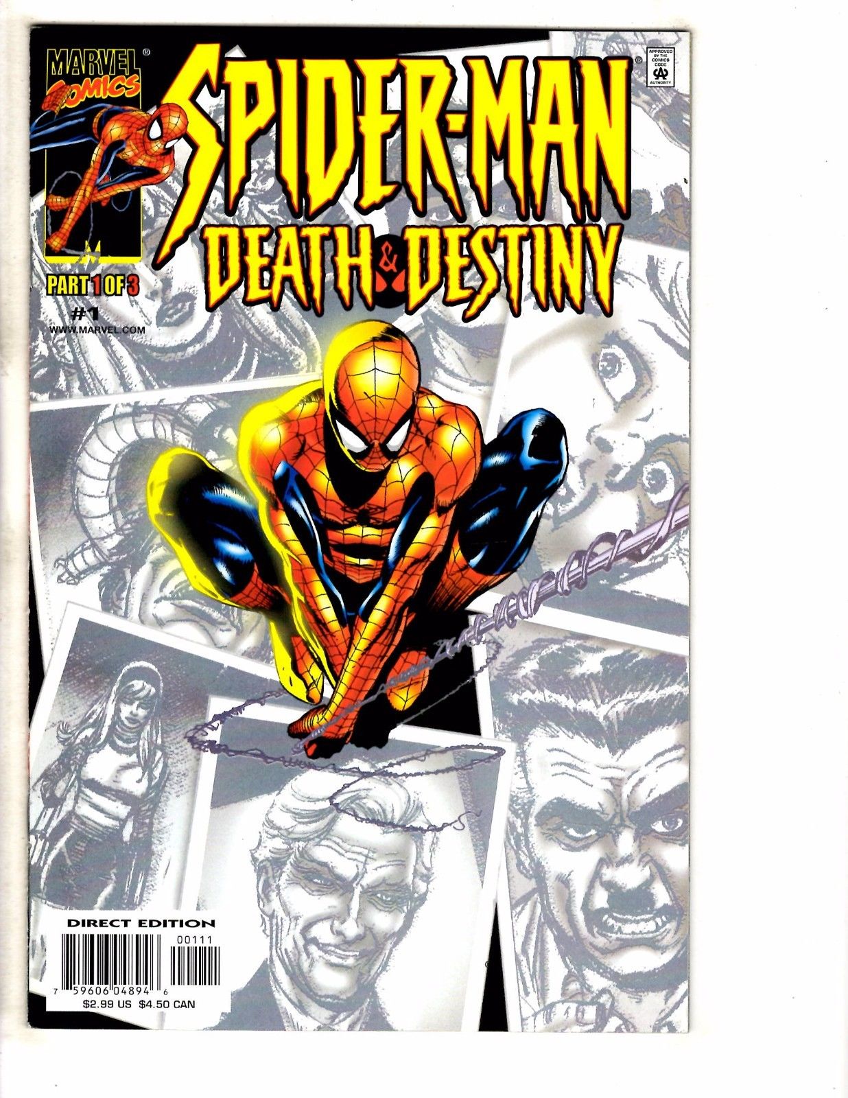 6 Spider-Man Marvel Comics Kingpin Death Savage Land Marrow 1 Death 1 2 ...
