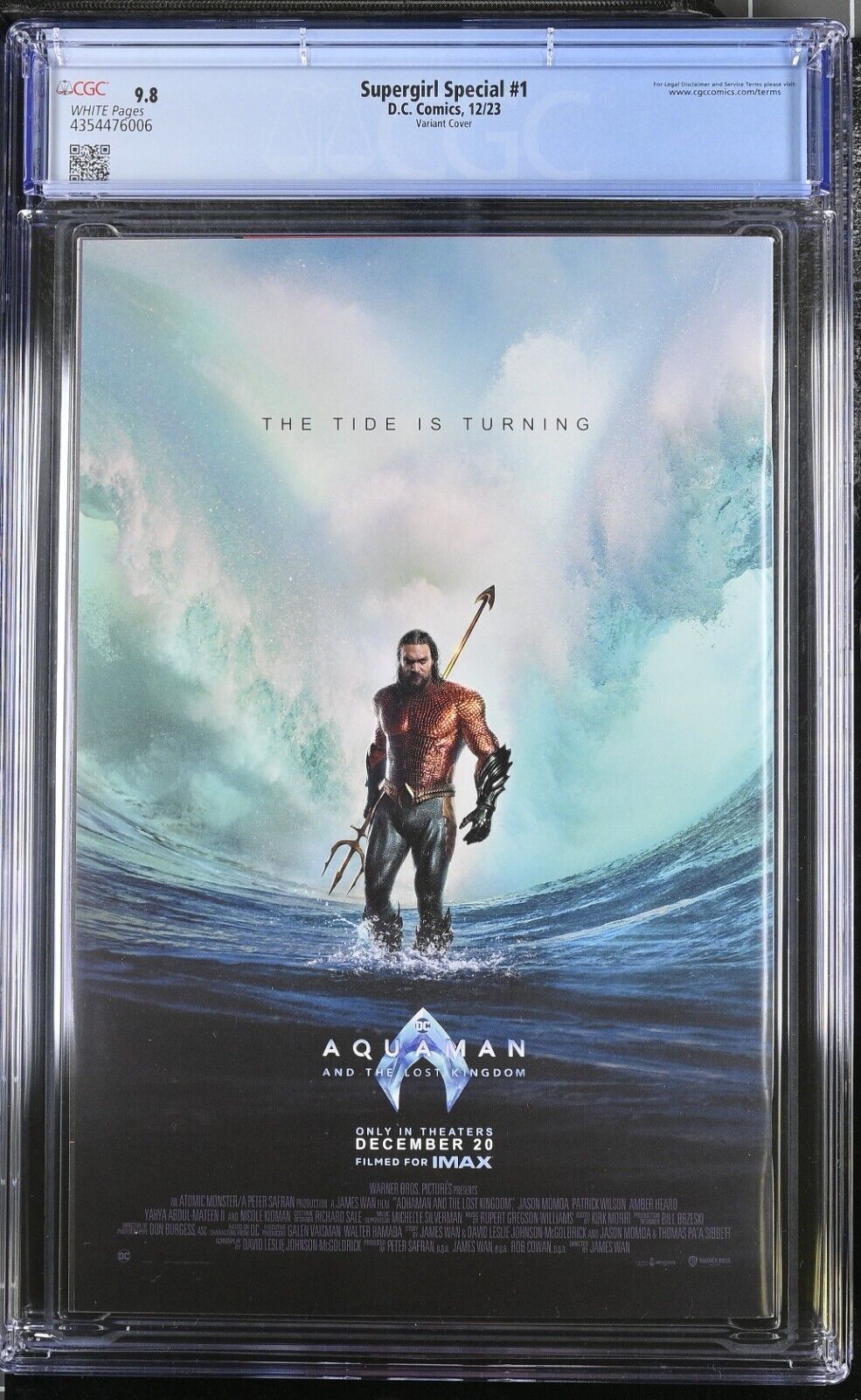 Supergirl Special #1 CGC 9.8 Frank Cho Variant Cover DC 2023 White ...