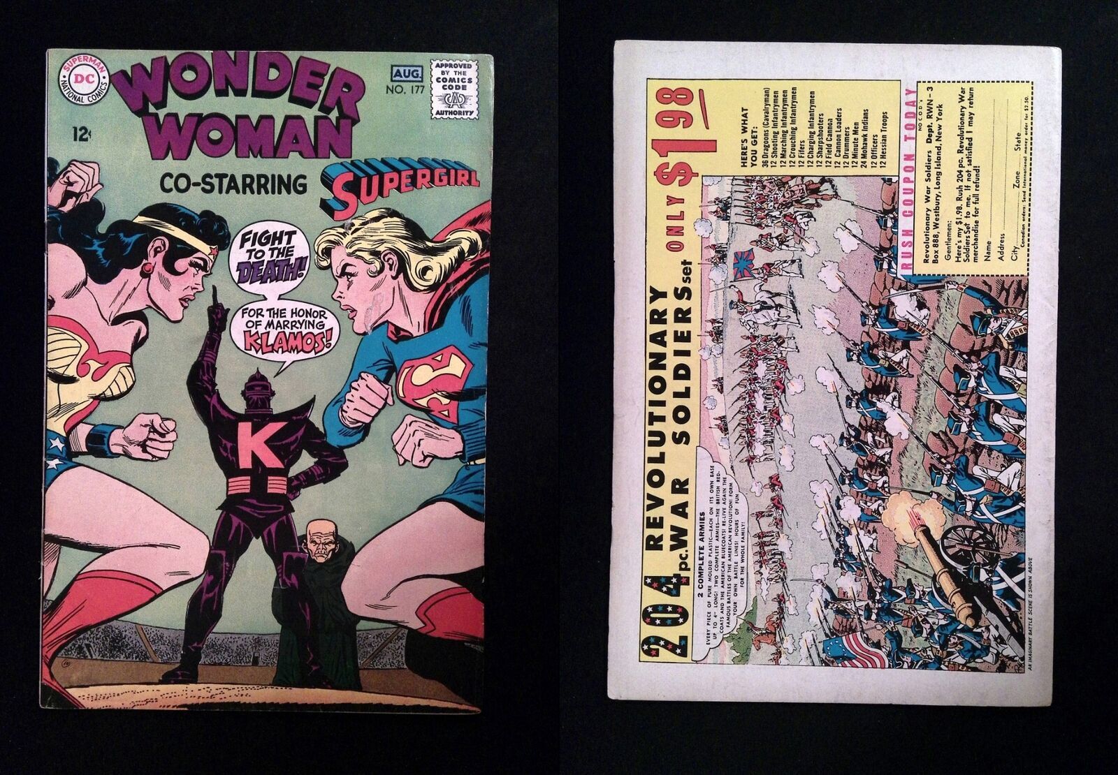 Wonder Woman #177 DC Comics 1968 VF- | Comic Books - Silver Age, DC ...