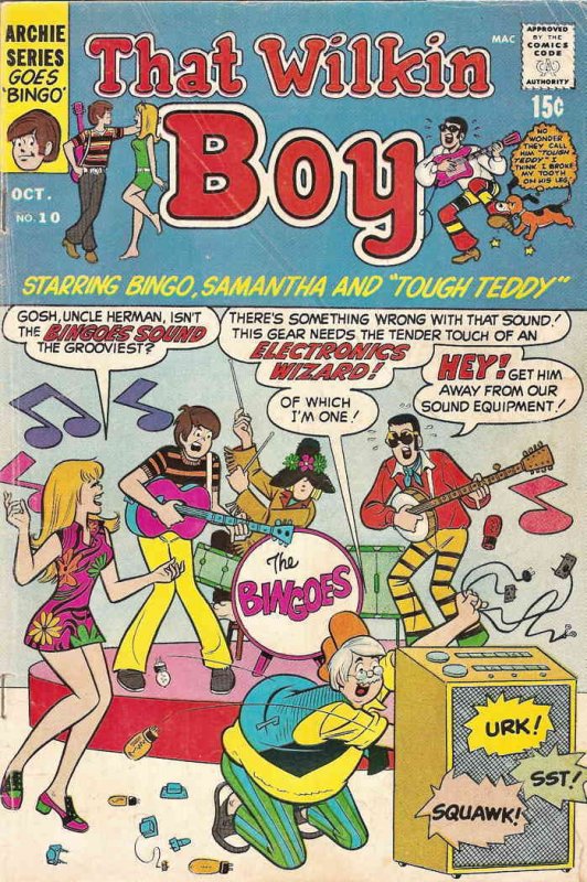That Wilkin Boy #10 VG ; Archie | low grade comic October 1970 Bingo ...