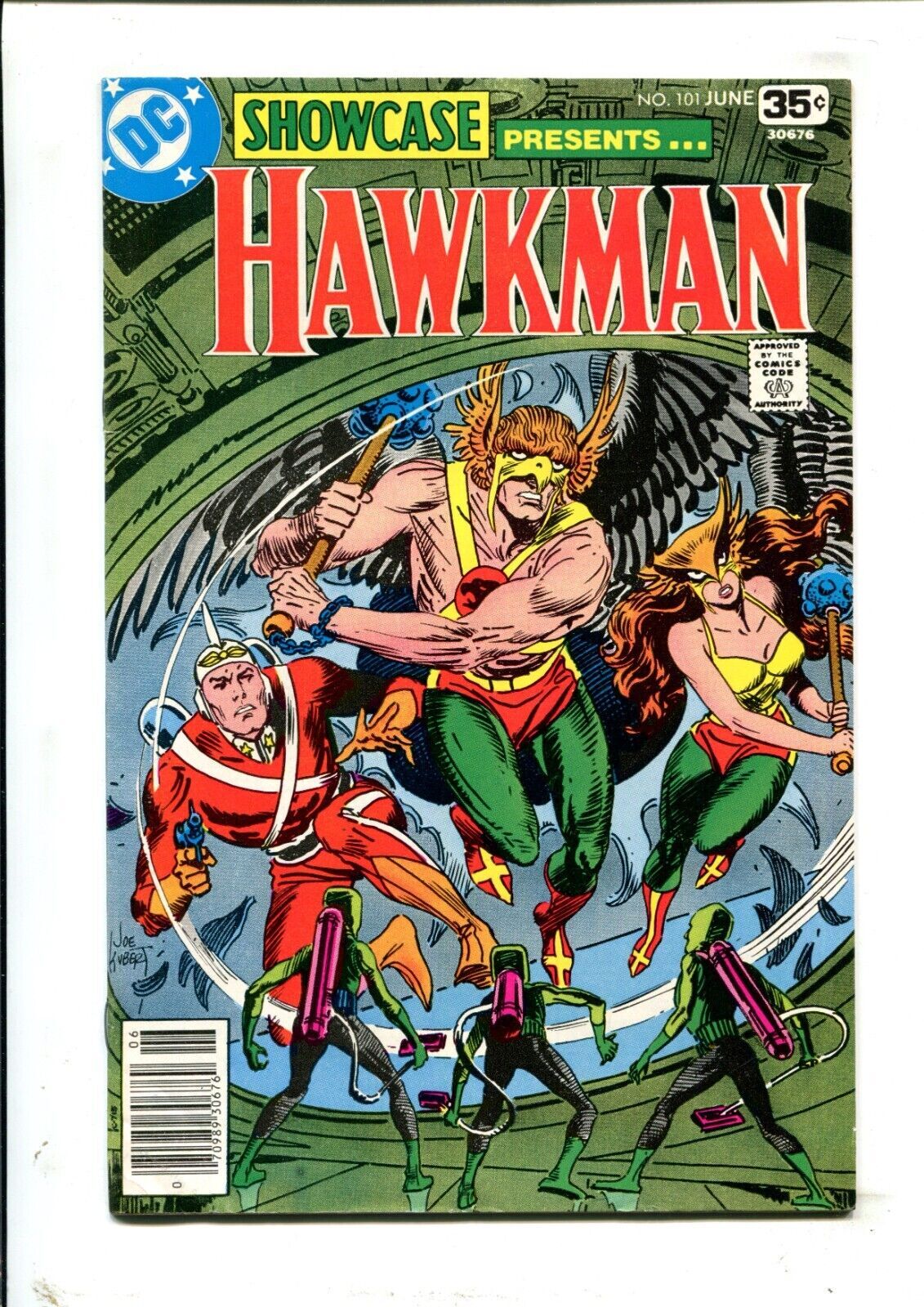 Showcase LOT #101-103 - Featuring Hawkman. Joe Kubert Cover Art. (8.0/8 ...