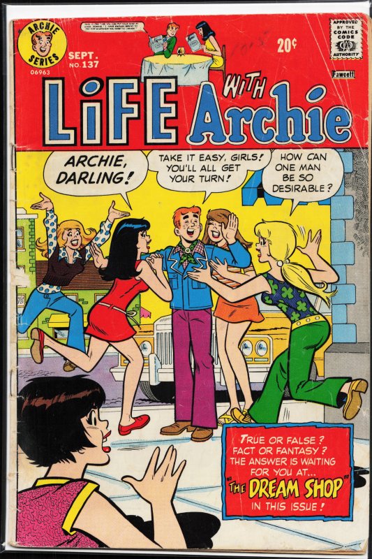 Life with Archie #137 (1973) Archie | Comic Books - Bronze Age, Archie ...