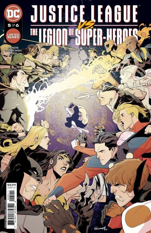 Justice League vs. The Legion of Super-Heroes (2022) #5 NM Brian ...