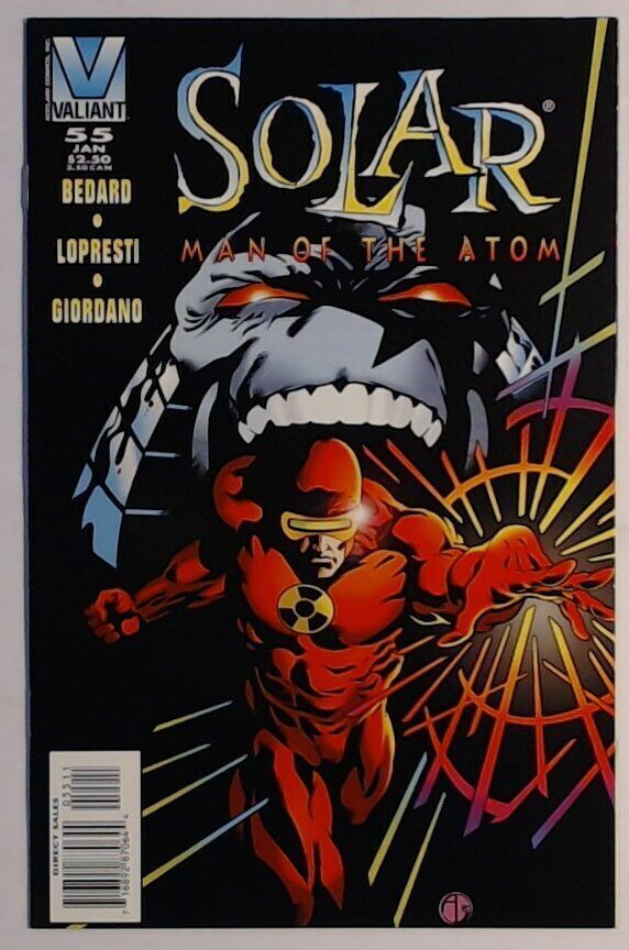 Solar, Man of the Atom #55 (Valiant, 1996) | Comic Books - Modern Age ...