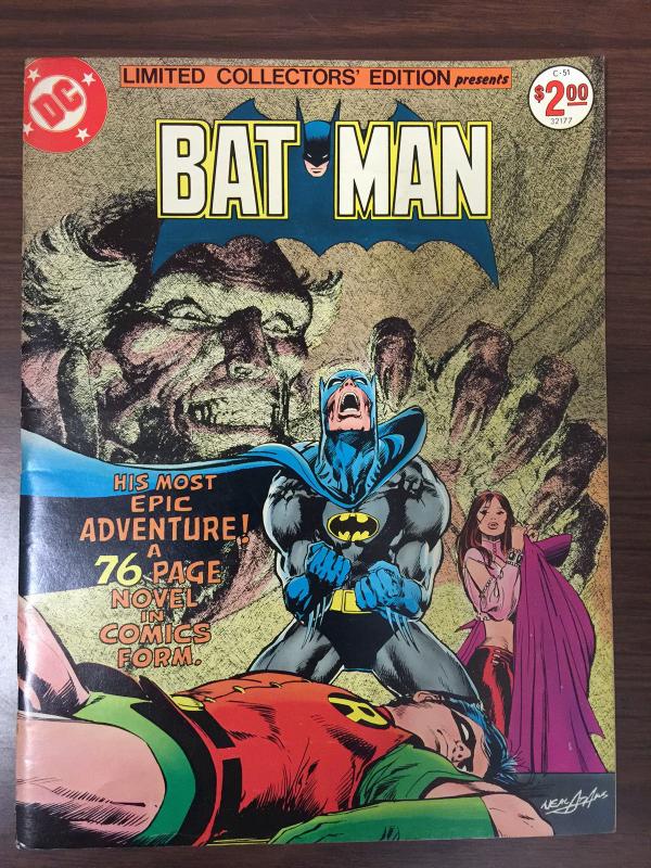 Limited Collectors' Edition Batman #C-51-1977-Batman-Ra's Al Ghul-Neal ...