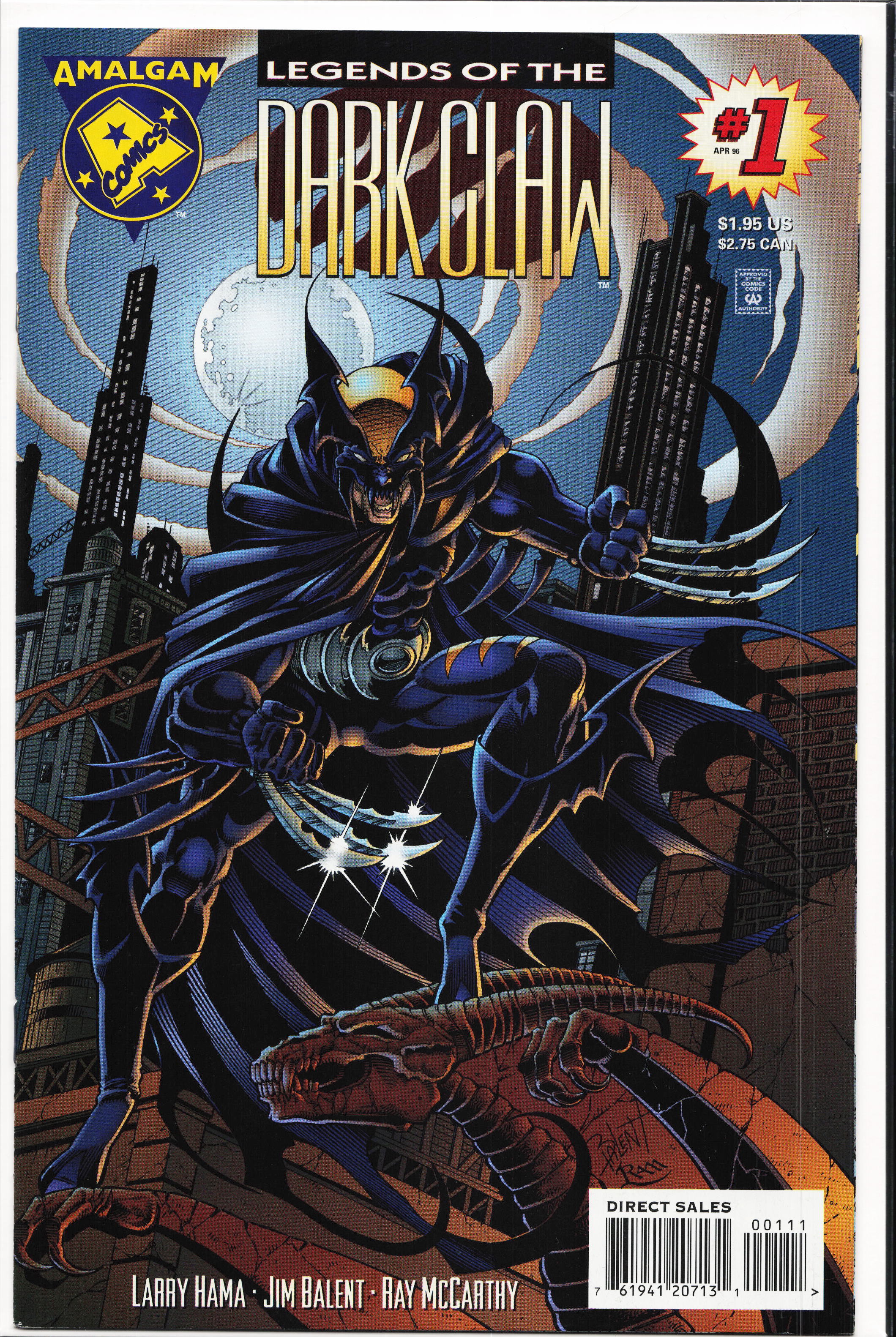 Legends of the Dark Claw (1996) Dark Claw | Comic Books - Modern Age ...