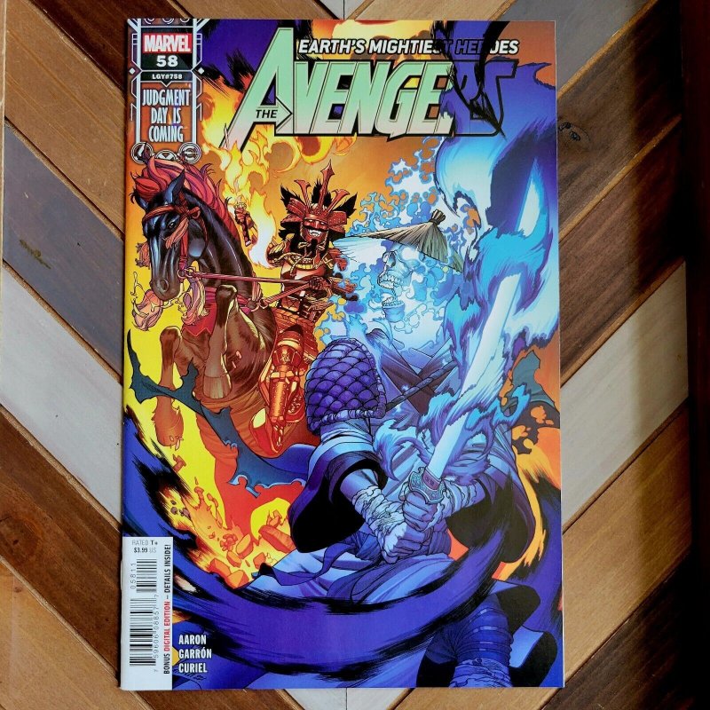 AVENGERS #58 (Marvel 2022) HIGH GRADE 1st app GHOST RONIN (Samurai of ...
