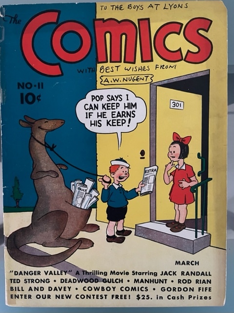 The Comics #11 (1939) last issue of the title | Comic Books - Golden ...