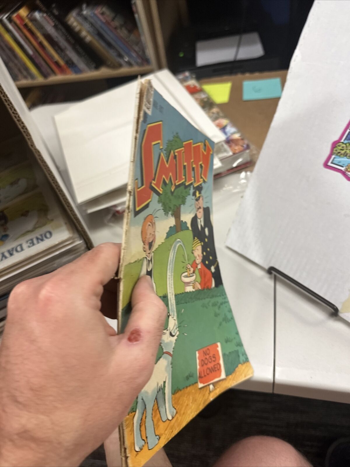 Smitty #3 1948-Dell-art by Berndt-newspaper comic strip-Golden age ...