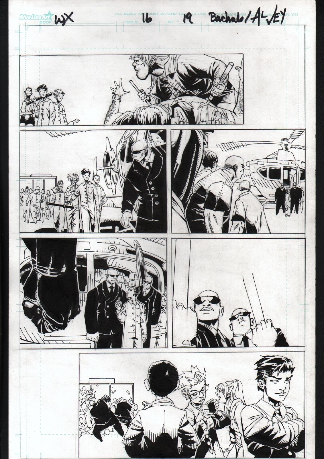 Uncanny X-Men #16-2012-Original Art-Pg 19-Chris Bachalo-Marvel | Comic ...