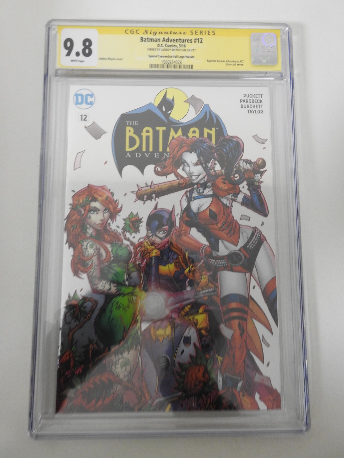 Batman Adventures #12 (2016) CGC 9.8! Foil Logo Variant! Reprints ...