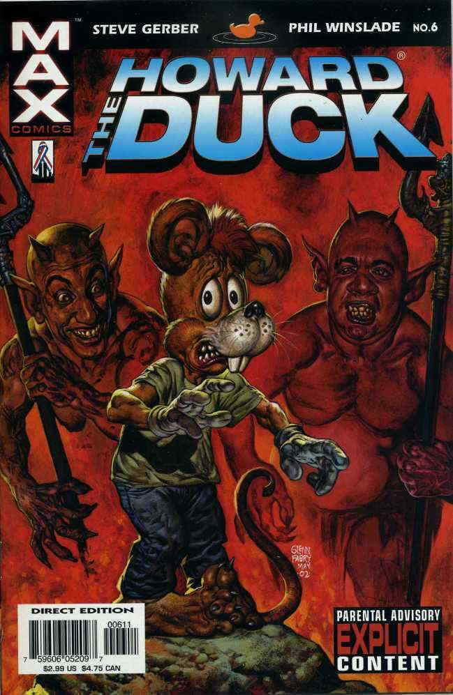 Howard the Duck (Vol. 2) #6 VF/NM; Marvel | Comic Books - Modern Age ...
