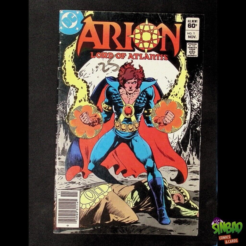 Arion 1B Premiere Issue, 1st solo series of Arion Lord of Atlantis ...