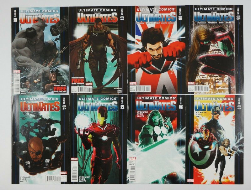 the Ultimates vol. 2 #1-30 VF/NM complete series + 18.1 hickman ...