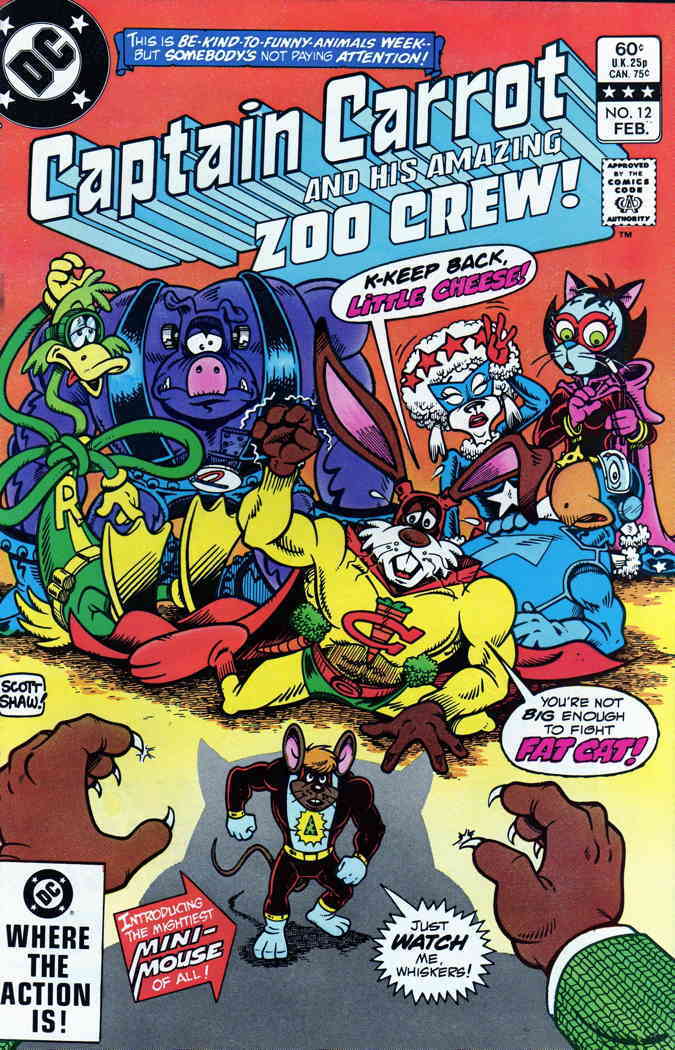 Captain Carrot and His Amazing Zoo Crew #12 FN ; DC | Comic Books ...