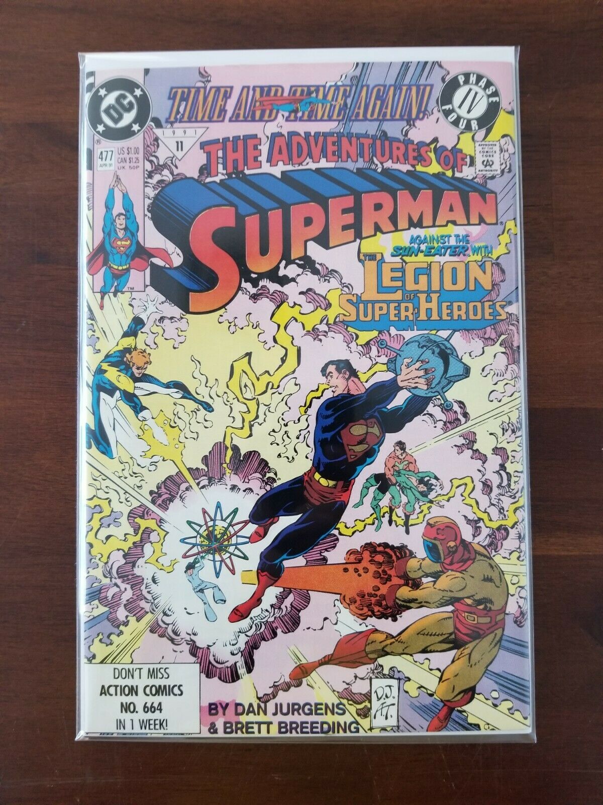 The Adventures of Superman #477 DC Comics Copper Age Combined Gemini ...