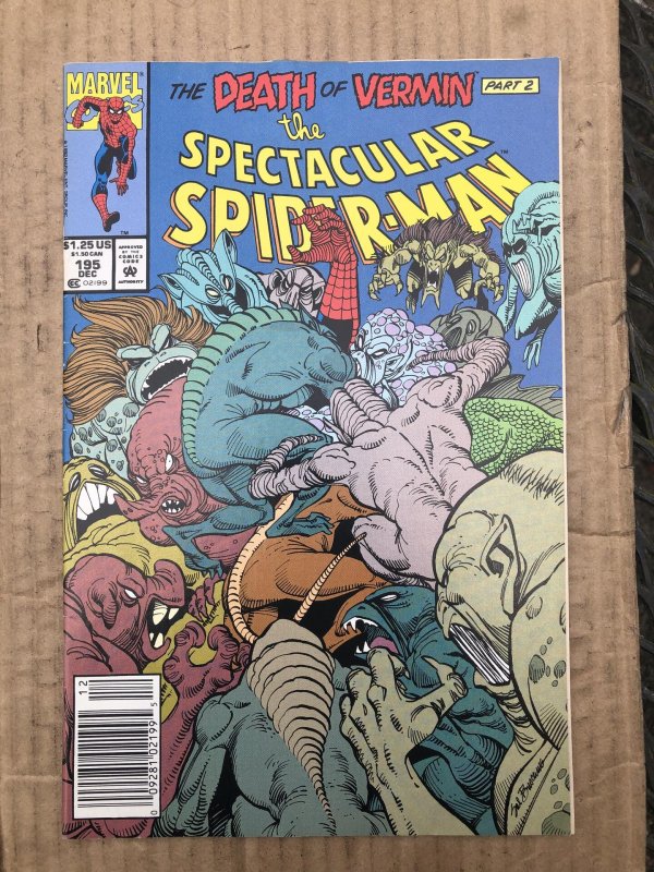 The Spectacular Spider-Man #195 (1992) | Comic Books - Modern Age ...