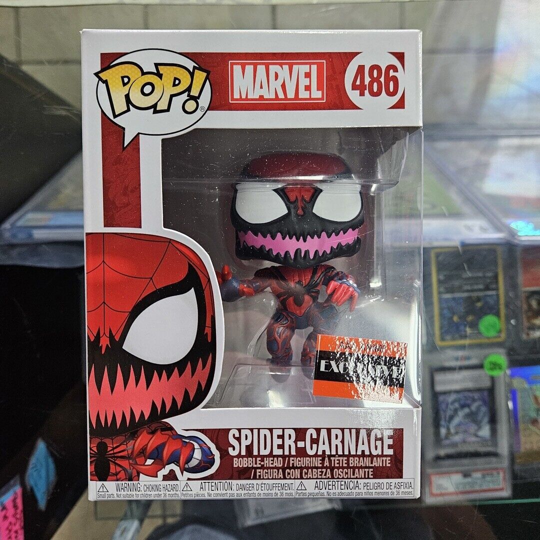 Funko Pop! Spider-Carnage AAA Exclusive #486 | Comic Books - Modern Age ...