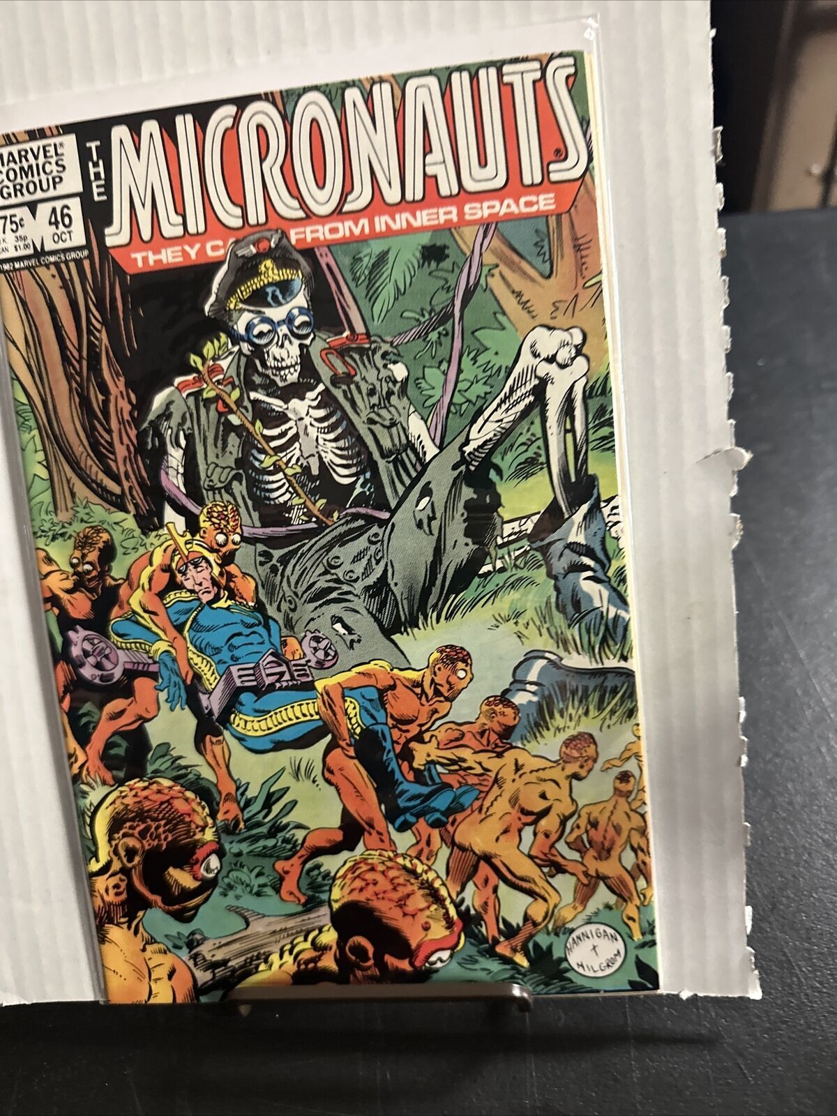 MICRONAUTS #46 (1982) Origin of Lady Slug, Baron Karza, Prince Pharoid ...