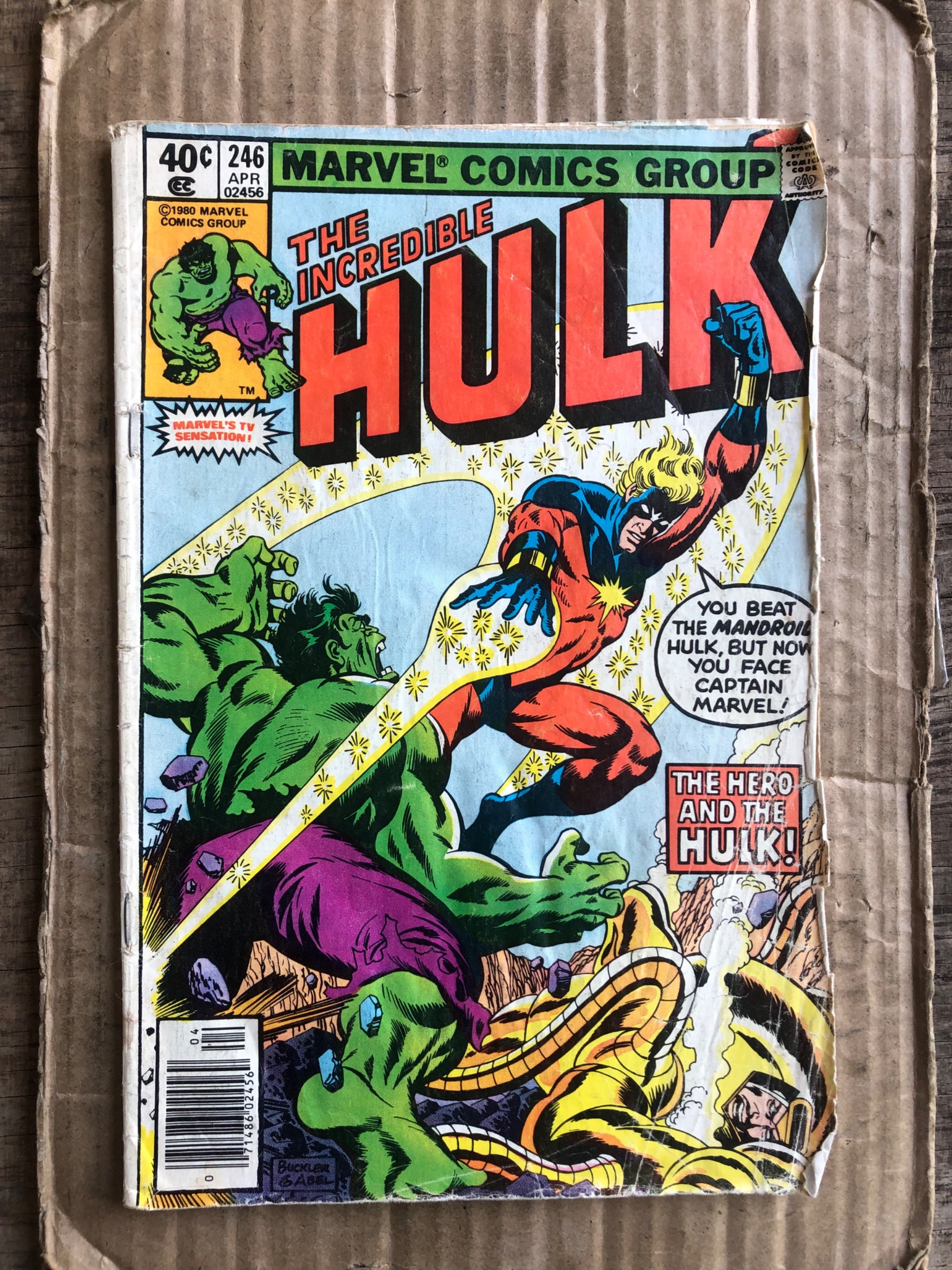 The Incredible Hulk #246 (1980) | Comic Books - Bronze Age, Marvel ...