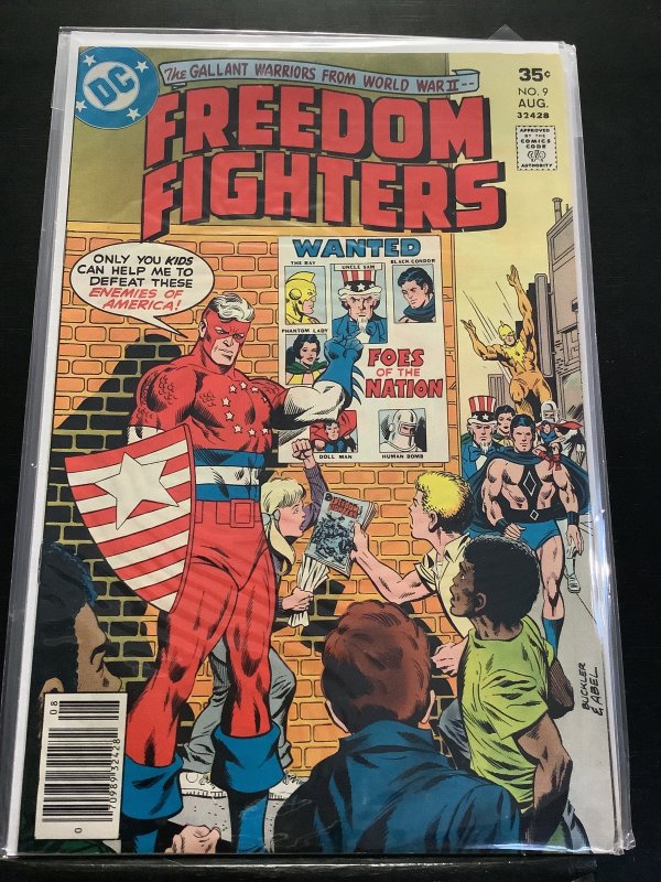 Freedom Fighters #9 (1977) | Comic Books - Bronze Age, DC Comics ...