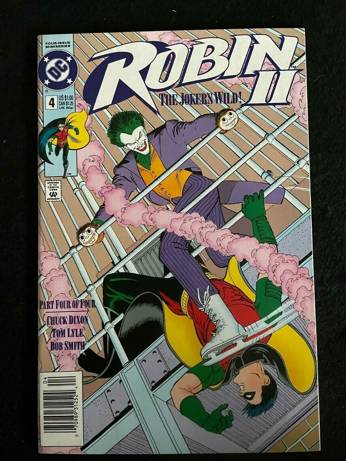 Complete Set of 4 Robin II Joker's Wild 1991 #1 thru 4 3 are variants ...