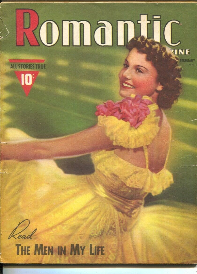 Romantic Magazine-Fawcett-spicy pulp thrills-Nurses Forbidden Romance ...